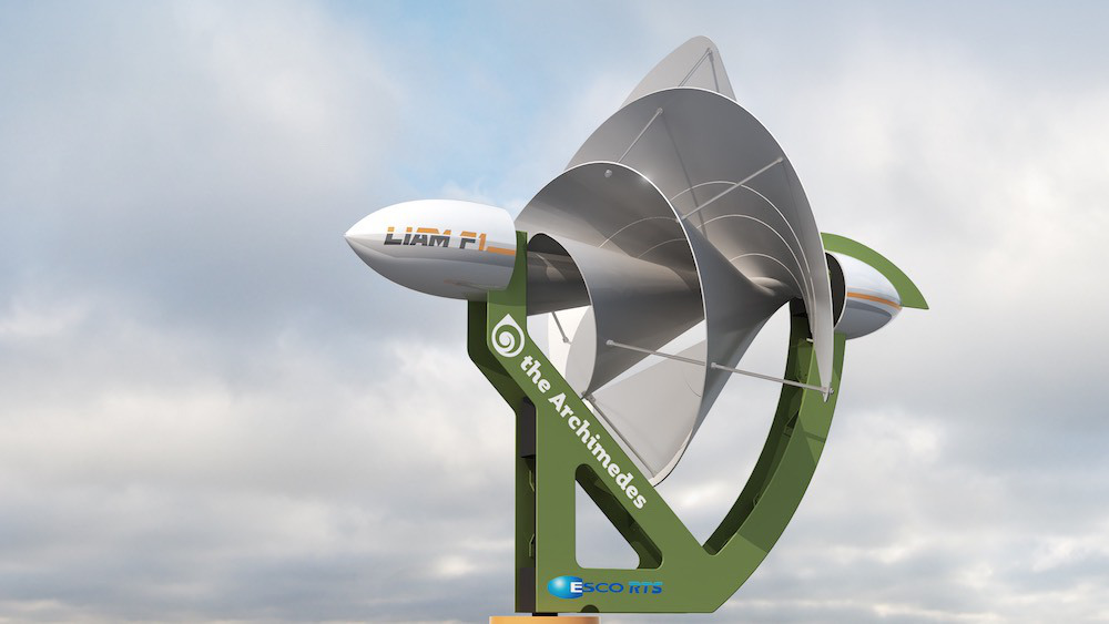 More Than Green LIAM F1 Small Wind Turbine For Urban Environments